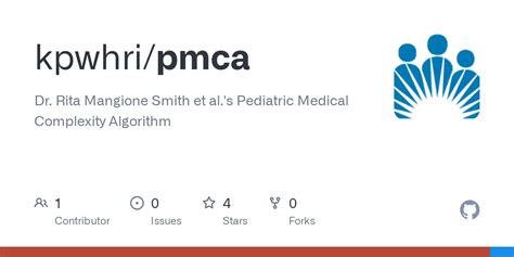 Github Kpwhripmca Dr Rita Mangione Smith Et Als Pediatric Medical Complexity Algorithm