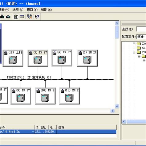 Profibus DP Configuration Diagram Change The Starting Position Of Download Scientific