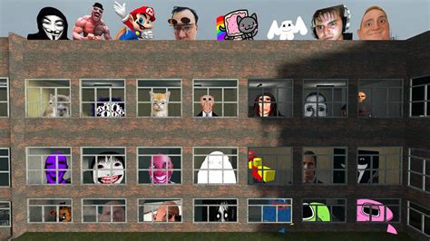 Nicos Nextbots Horror Map Gmod Youtube
