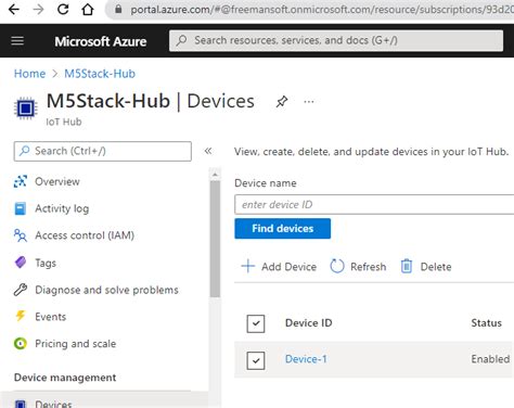 Azure Iot And M5stack With M5flow Blocky Python D2c