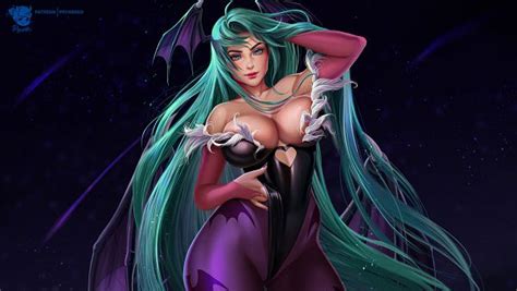 Morrigan Aensland Darkstalkers Wallpaper By Prywinko 3389033