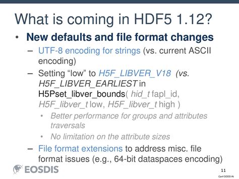 hierarchical data format hdf status update ppt download