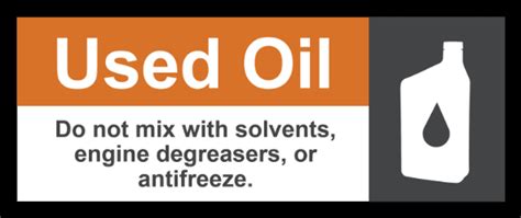Used Oil Washington State Department Of Ecology