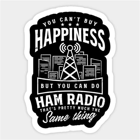 Amateur Radio Shirt You Can Do Ham Radio Amateur Radio Sticker Teepublic