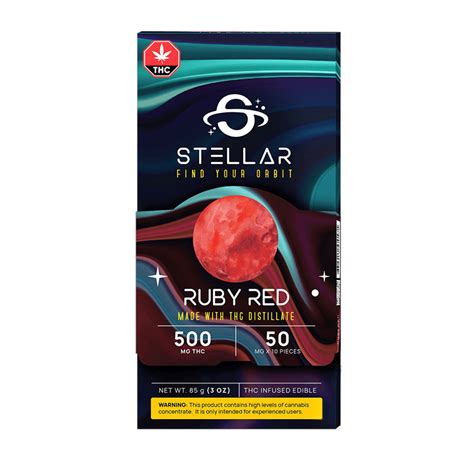 Stellar Ruby Red Bar Mohawk Medibles