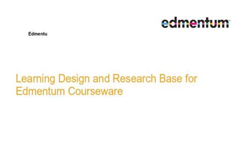 Designing Instruction Using Standards Mastery An Edmentum