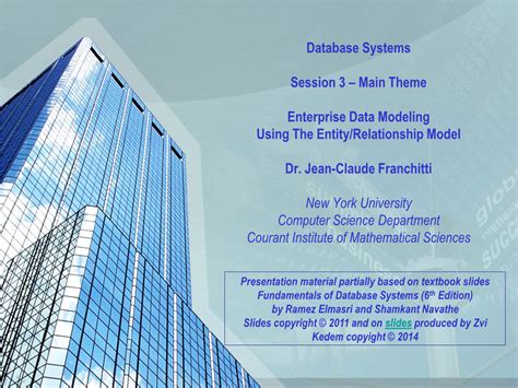Enterprise Data Modeling Using The Entity Relationship Model Docslib