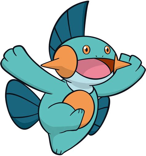 Marshtomp Official Artwork Gallery Pokémon Database