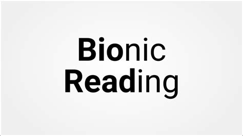 What Is Bionic Reading Glow