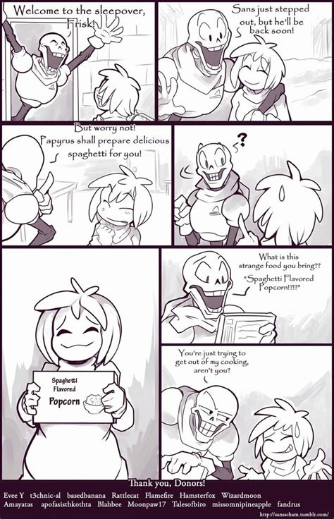 Movie Night Pt Sans X Frisk Comic Comics Overwatch Comic