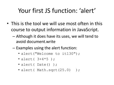 PPT JavaScript Part I PowerPoint Presentation Free Download ID 3203757