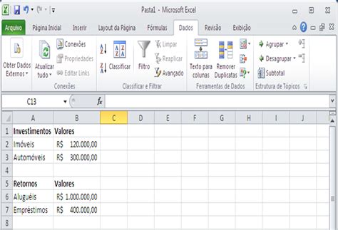 Tecla Ti Agrupando Dados No Excel