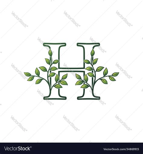 Letter H In Nature