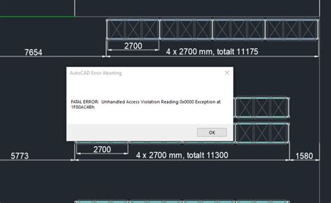 Fatal Error Unhandled Access Violation Reading 0x0000 Autodesk Community