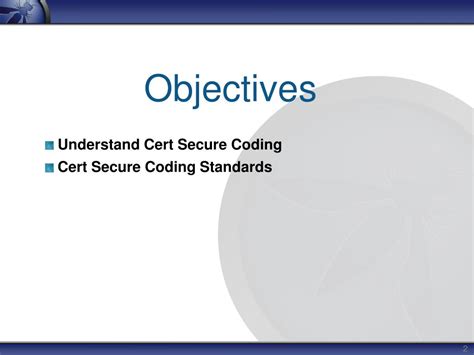 Ppt Cert Secure Coding Powerpoint Presentation Free Download Id760682