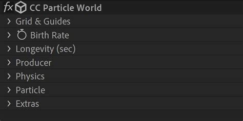 An Introduction To Particle Systems In Adobe After Effects