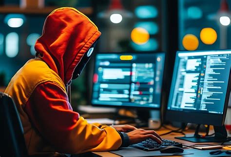 A Hacker Exploiting System Vulnerabilities Highlighting The Constant