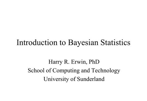 Ppt Introduction To Bayesian Statistics Powerpoint Presentation Free