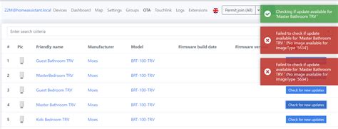 Tuya Ts0601 Model Brt 100 Trv Ota Update Fails With No Image Available