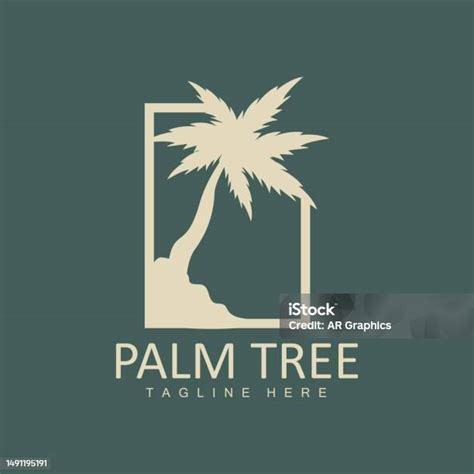 코코넛 나무 로고 야자수 일몰 해변 벡터 우아한 미니멀리스트 심플한 디자인 기호 템플릿 아이콘 0명에 대한 스톡 벡터 아트 및 기타 이미지 Istock