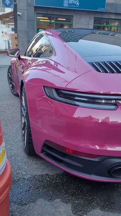 포르쉐 911 배기 시동배기음 차주에게 사진 촬영 허락 맡았습니다 Youtube