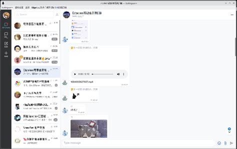 Bug 视频无法正常播放并被错误的显示为音频 · Issue 673 · Icalingua Plus Plusicalingua