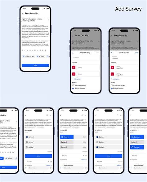 employee oriented social app ui ux design mobile app behance