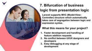 Top Advantages Of Laravel Framework PPT