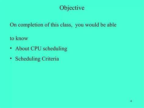 17 Cpu Scheduling And Scheduling Criteria Ppt