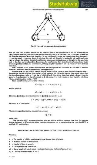 A Model For The Dynamic System Optimum Traffic Assignment Problem Pdf