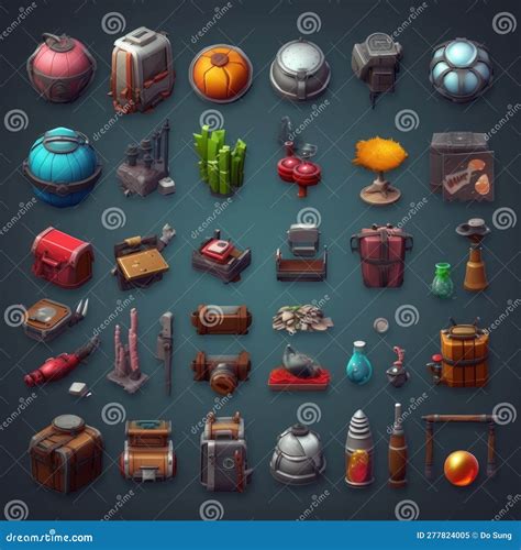 Item Game 2d Stock Illustration Illustration Of Shape 277824005