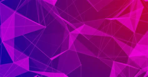 기하학적 추상적인 배경입니다 하이테크 디지털 다각형 그림 0명에 대한 스톡 벡터 아트 및 기타 이미지 0명 3차원 형태 가상현실 Istock