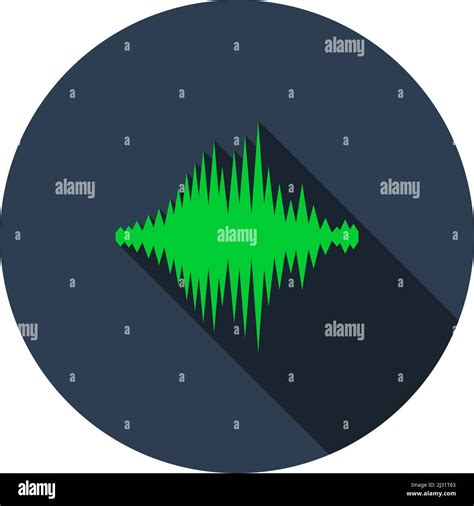 Music Equalizer Icon Editable Bold Outline With Color Fill Design