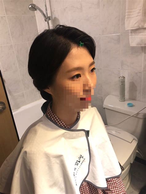 짧은 앞머리 단발올림머리 네이버 블로그