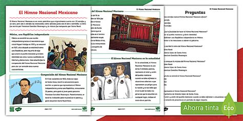 Himno Nacional Mexicano Con Letra Completa En Pdf