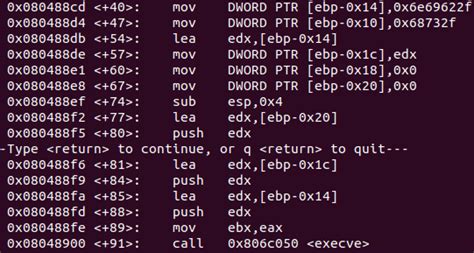 bin sh 을 실행하는 shellcode 를 만들어보자 보안 한 걸음