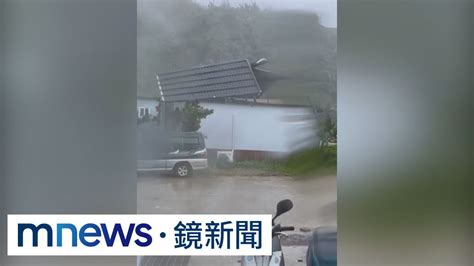 海葵颱風直撲綠島 14級強風狂吹毀民宿｜鏡新聞 Youtube