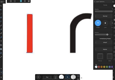 Affinity Designer V1 Ipad Although Opacity Is 5 The Bottom Layer Can Not Be Seen Ipad