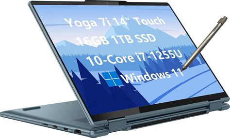 Amazon Com Lenovo Yoga I QHD In Touchscreen Intel Th Gen I U GB RAM TB