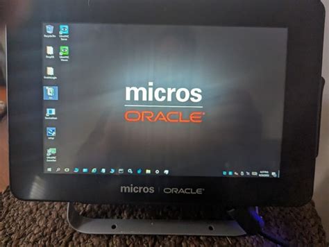 Oracle Micros Workstation 3 Pos W Power Supply Touch Screen All In One 13in Pc Ebay