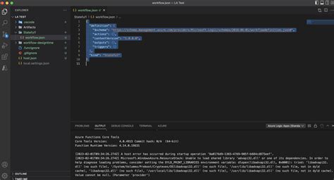 Unable To Open In Designer Standard Vscode Macos · Issue 719 · Azurelogicapps · Github