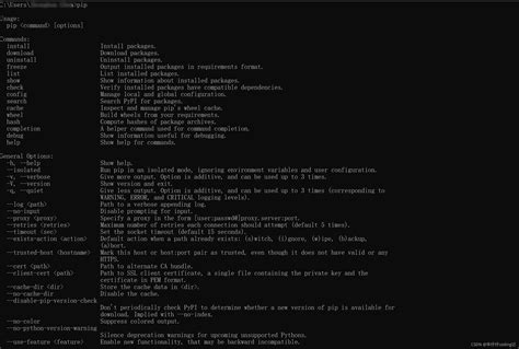 【已解决】pip 不是内部或外部命令，也不是可运行的程序或批处理文件错误pip 不是内部或外部命令也不是可运行的程序 Csdn博客