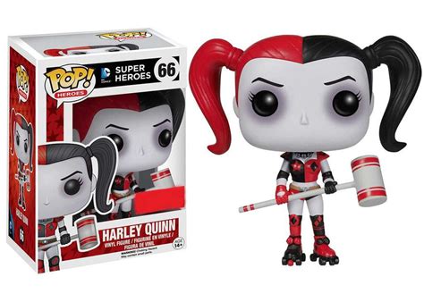 Funko Dc Comics Funko Pop Heroes Harley Quinn Vinyl Figure 66 Roller Derby Toywiz