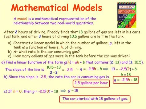 Ppt Mathematical Models Powerpoint Presentation Free Download Id 5770164