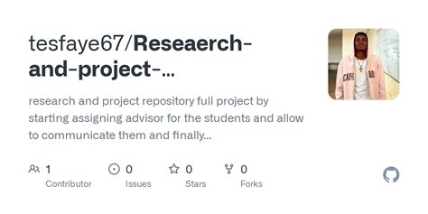 Github Tesfaye Reseaerch And Project Management System Full Php Project Research And