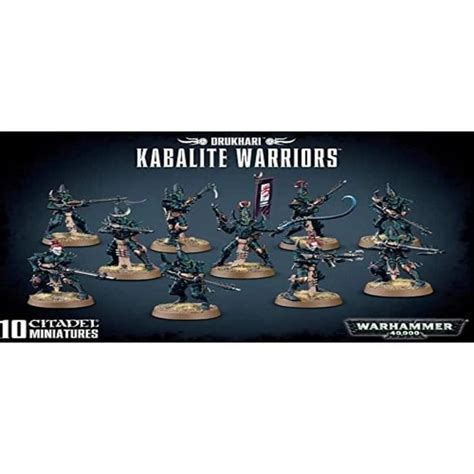 Warhammer 40k Dark Eldar Kabalite Warriors Games Workshop