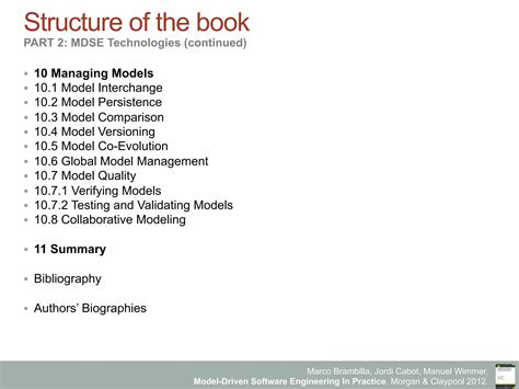 Model Driven Software Engineering In Practice Chapter 1 Introduction Pdf