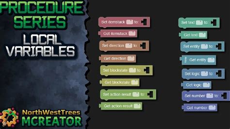 Локальные Переменные Урок по Процедурам в Mcreator Смотреть онлайн в поиске Яндекса по Видео