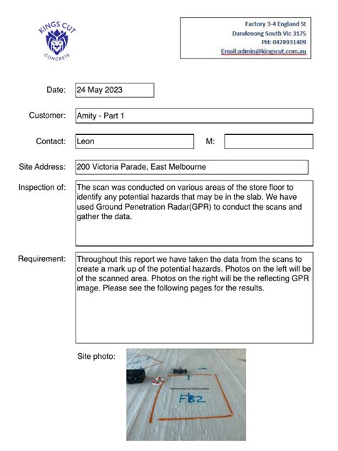Frp Gpr Report 2023 05 24 Amity Part 1 Pdf