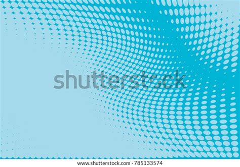 Abstract Monochrome Halftone Pattern Comic Background Stock Vector